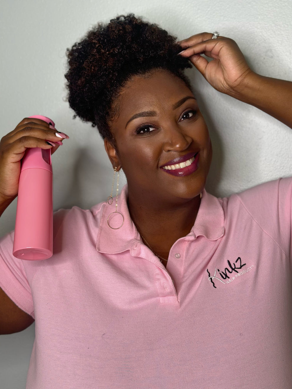 Pink Mist Spray Bottle – Kinkz Hair Products